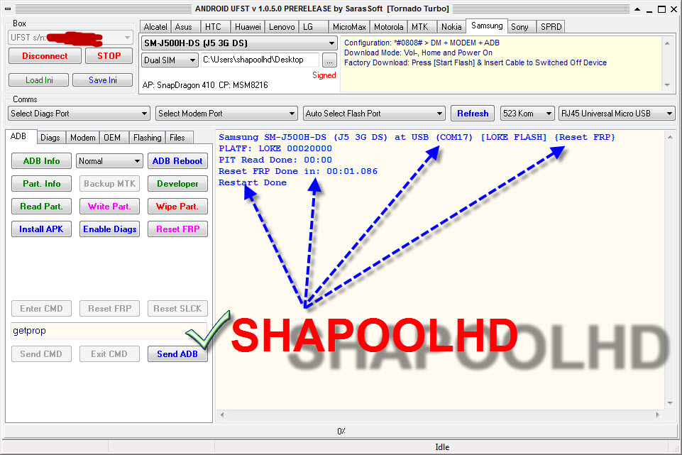 اقدم لكم طريق Reset FRP مع البوكس الشهير HWK UFS TURBO - الصفحة 1