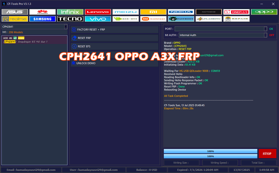 CPH2641 OPPO A3X FRP - الصفحة 1