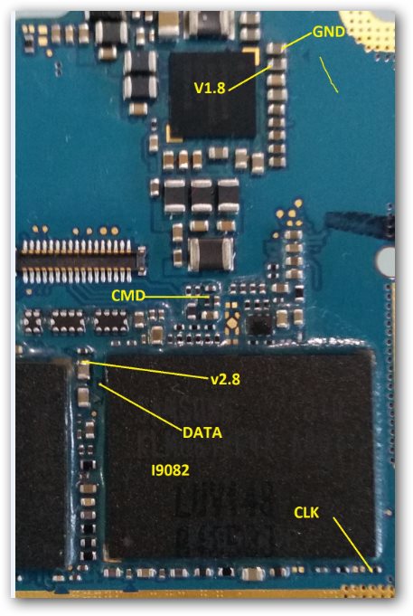 all pinout emmc - الصفحة 1