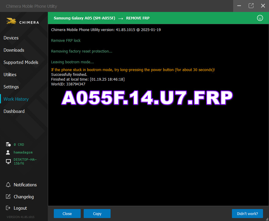 A055F 14 U7 FRP done - الصفحة 1
