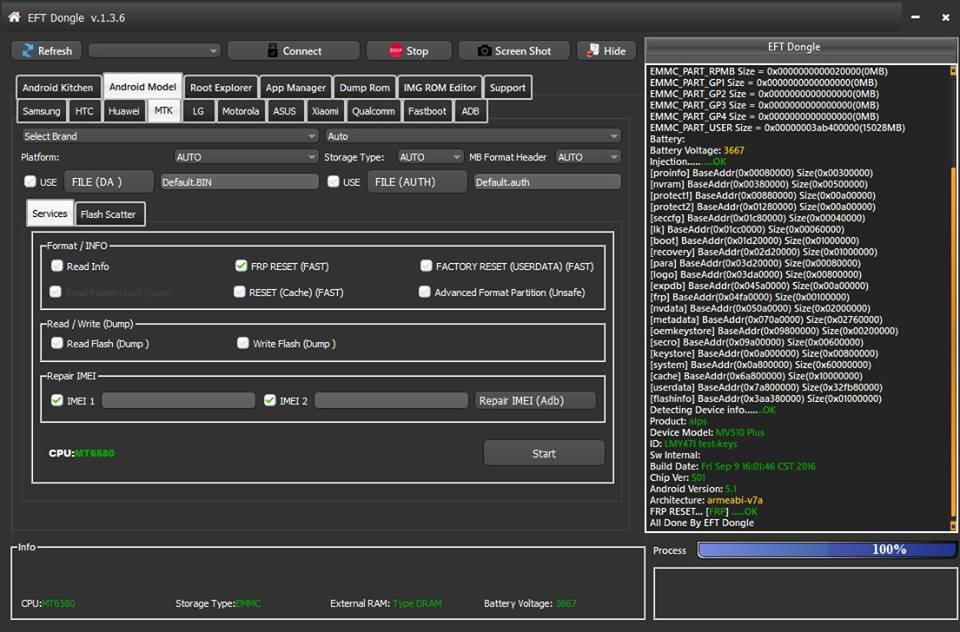 Mivo phone reset frp done with eft dongle - GSM-Forum