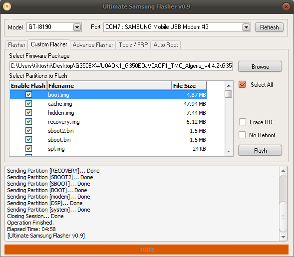 Ultimate Samsung Flasher g350e done [SUCCESS REPORT] - GSM-Forum