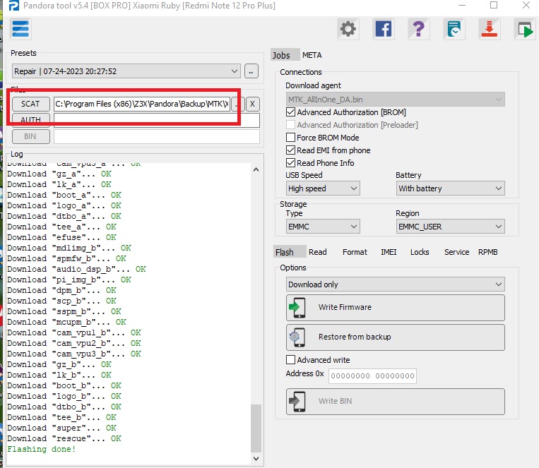 Xiaomi redmi note 12 pro imei repair error [Answered] - GSM-Forum